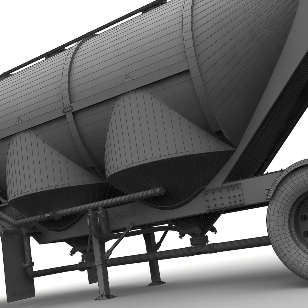 3D Pneumatic B-train Model - TurboSquid 1242973