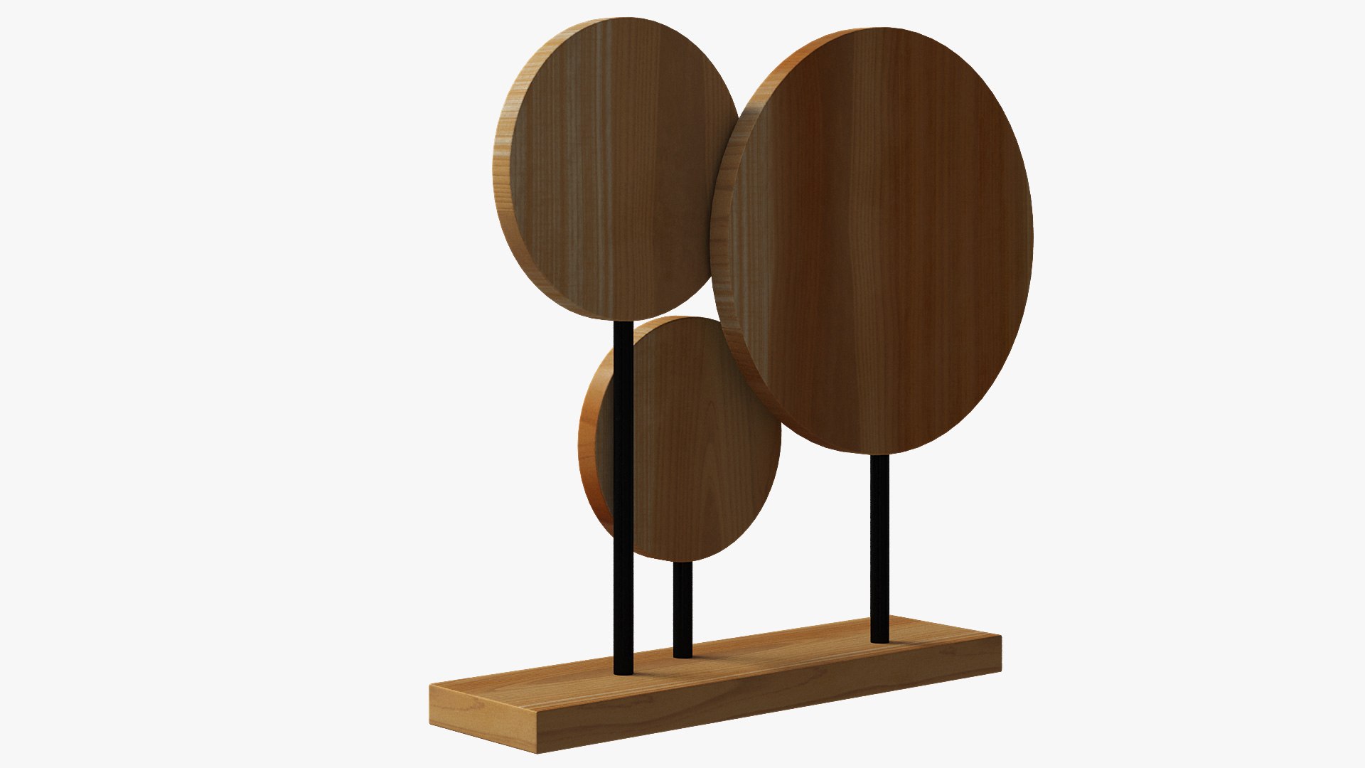 Discs Ornament With Multicoloured Print 3D Model - TurboSquid 1977133