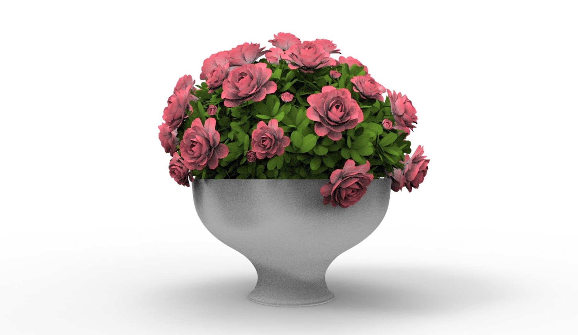 3D flower pot model - TurboSquid 1517737