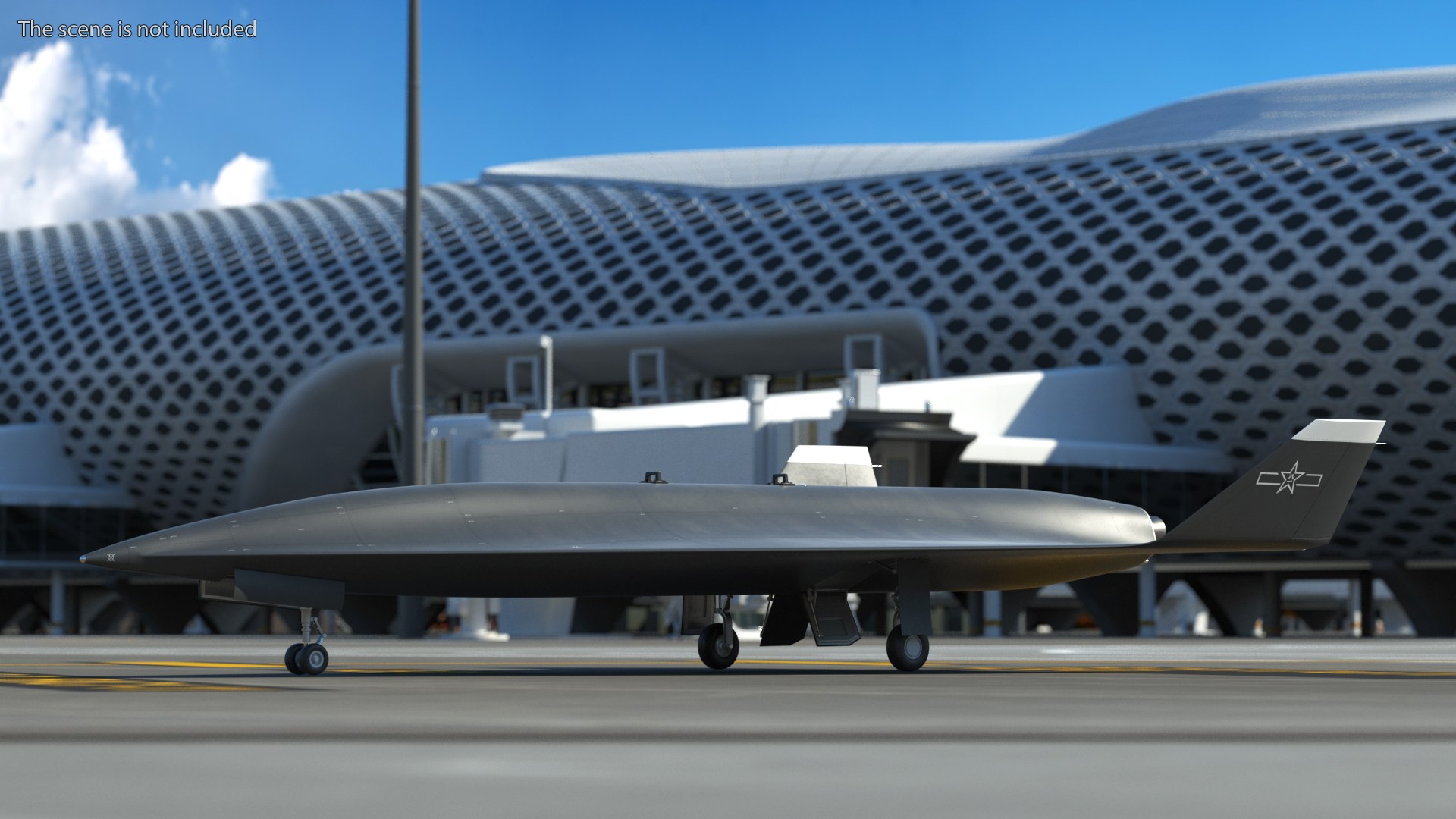 WZ 8 China Supersonic Drone Rigged 3D model - TurboSquid 1980738