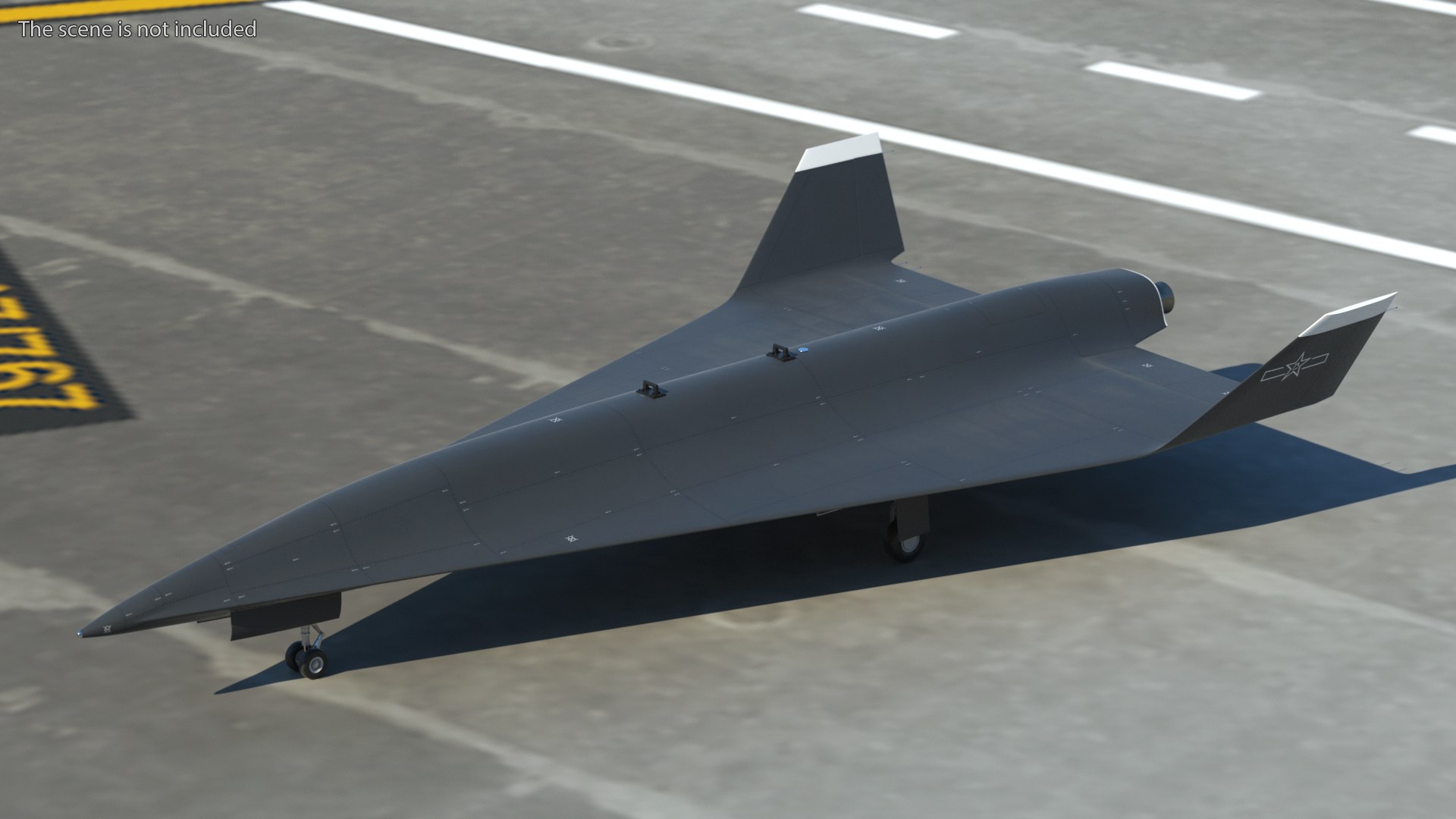 WZ 8 China Supersonic Drone Rigged 3D model - TurboSquid 1980738