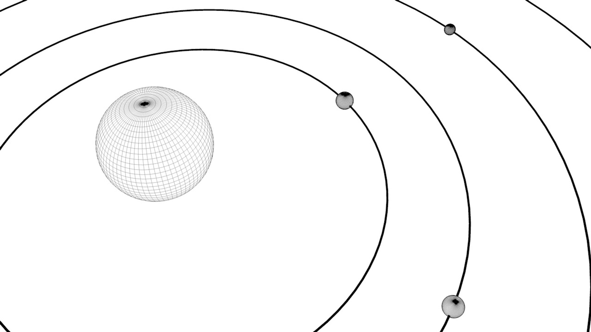 Trappist Planets Orbit 3D Model - TurboSquid 1470551