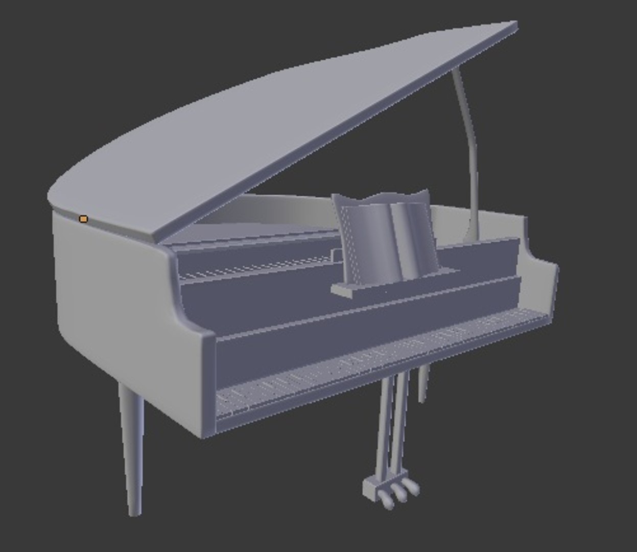 Piano 3d Model