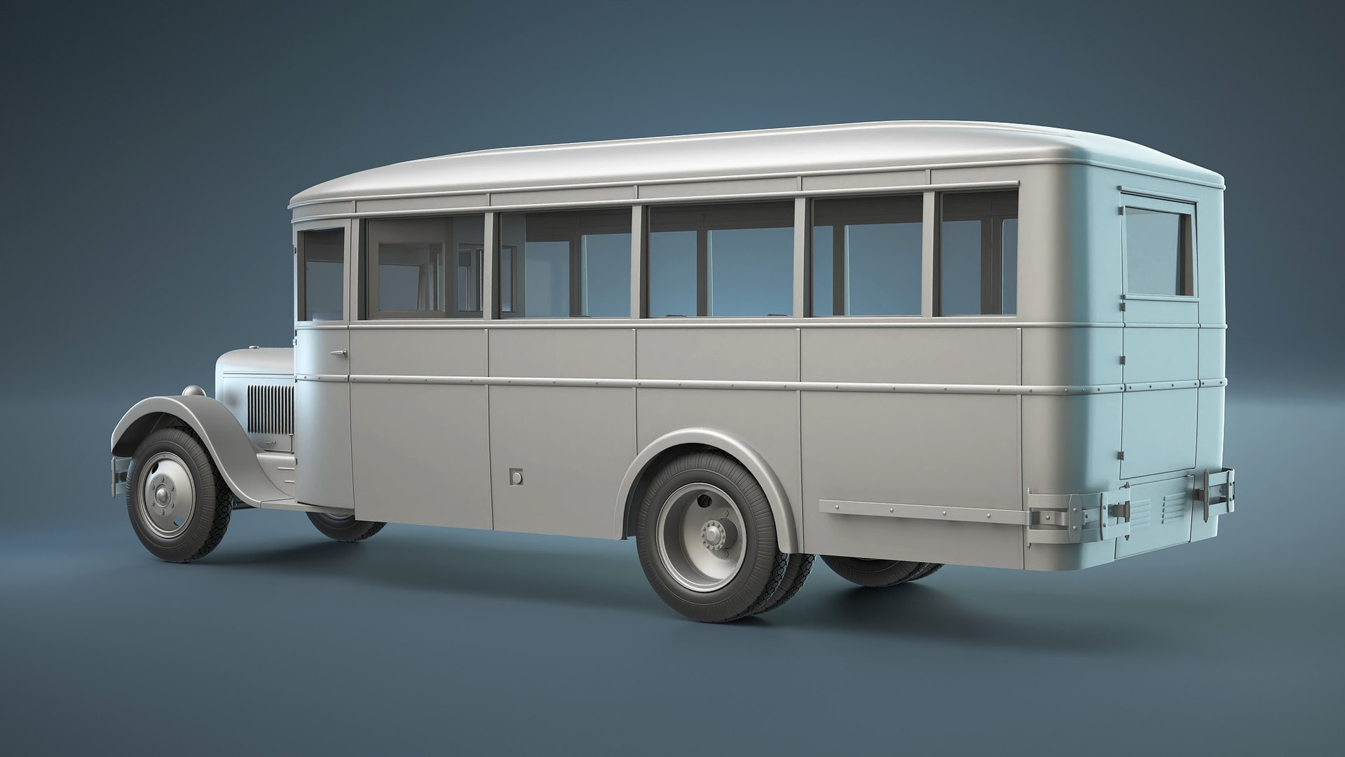 3D ZIS-8 Bus High-Poly - TurboSquid 2182486