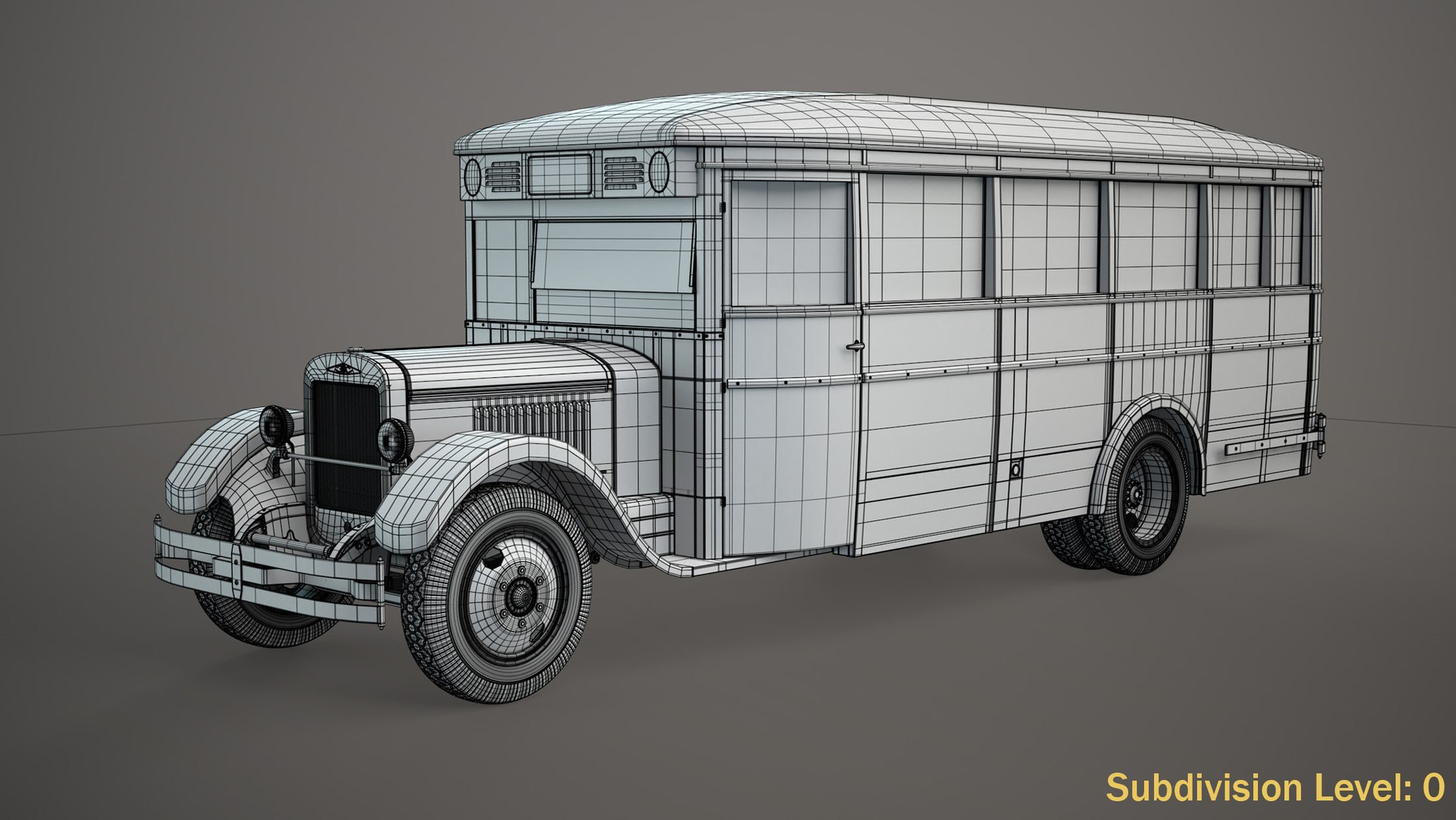 3D ZIS-8 Bus High-Poly - TurboSquid 2182486