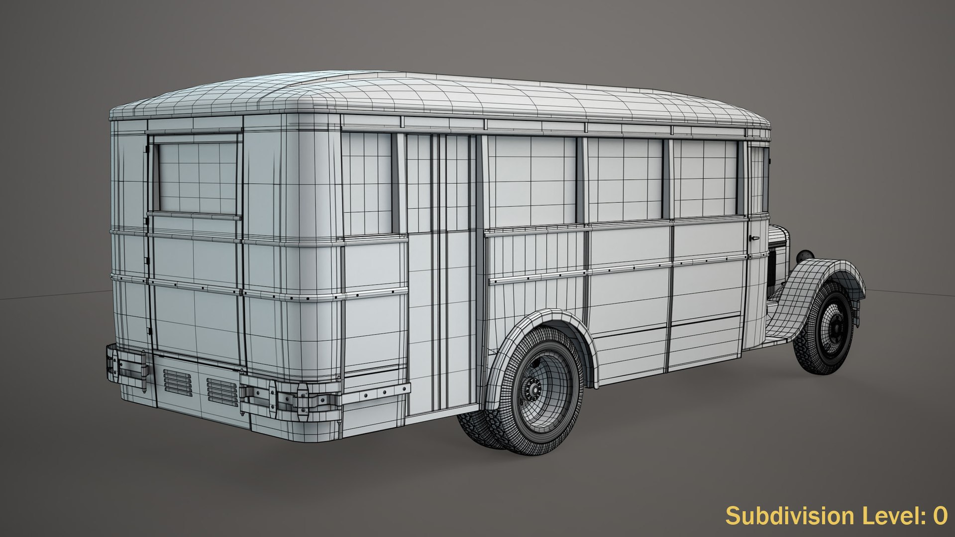 3D ZIS-8 Bus High-Poly - TurboSquid 2182486