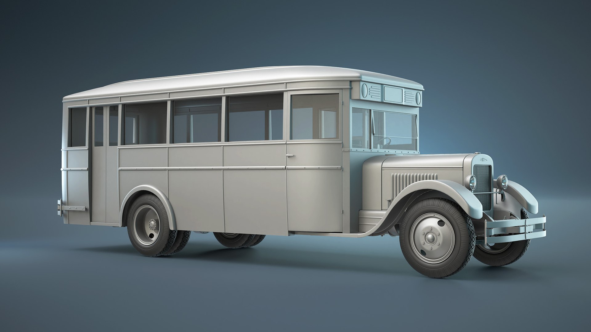 3D ZIS-8 Bus High-Poly - TurboSquid 2182486