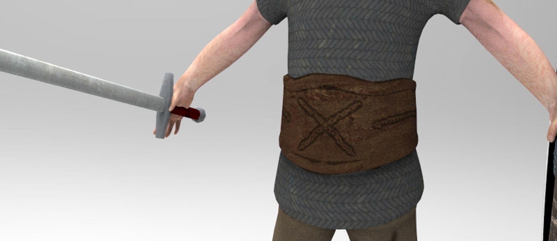 3d Model Warrior