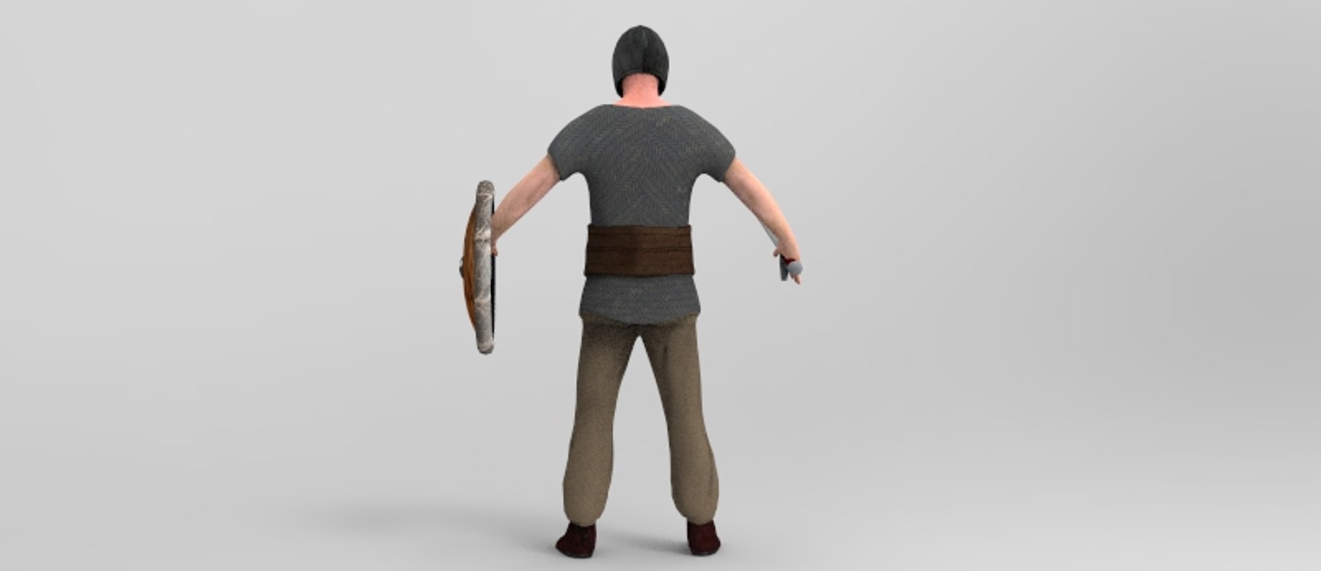 3d Model Warrior
