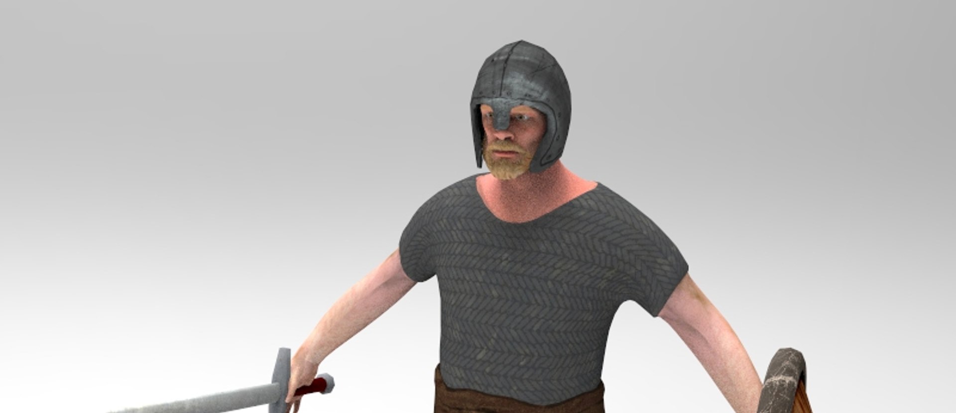 3d Model Warrior