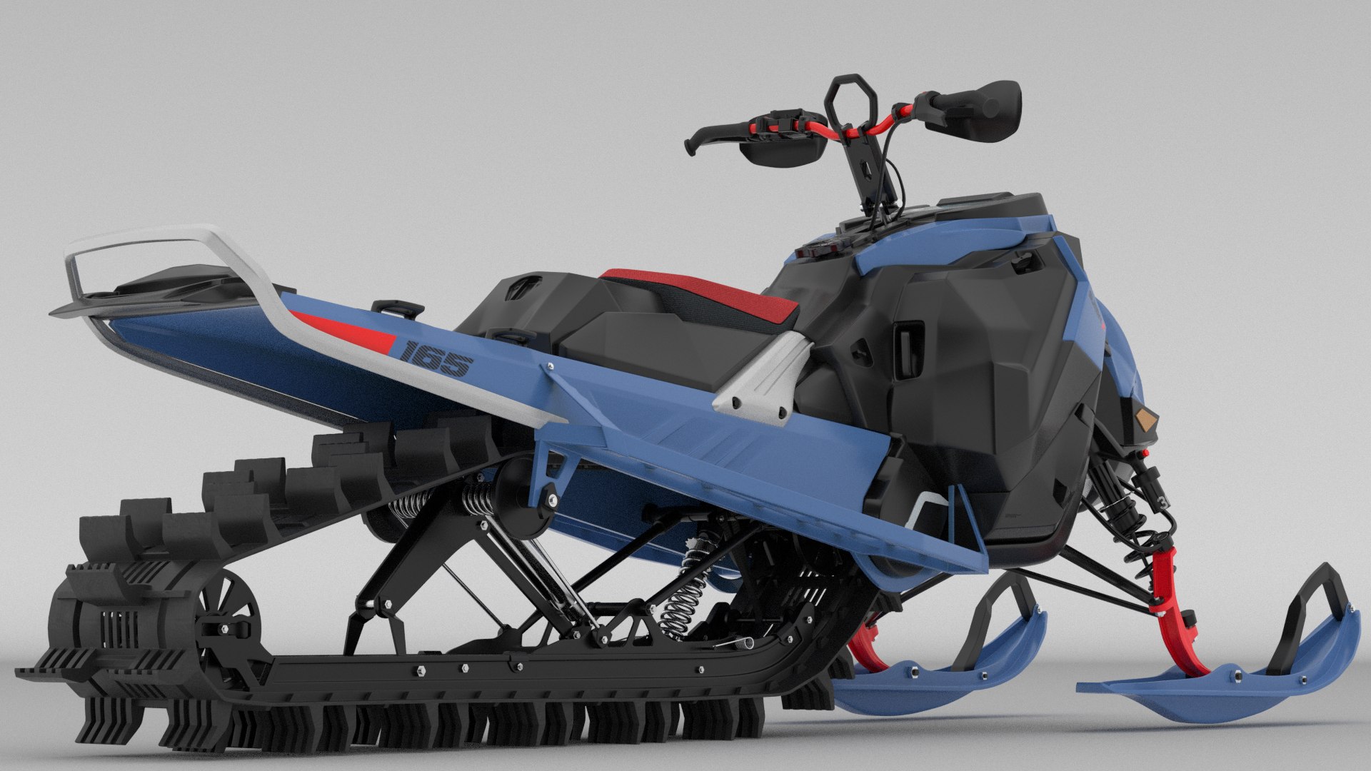 3D Model Snowmobile Ski-Doo Summit X 2025 - TurboSquid 2285201