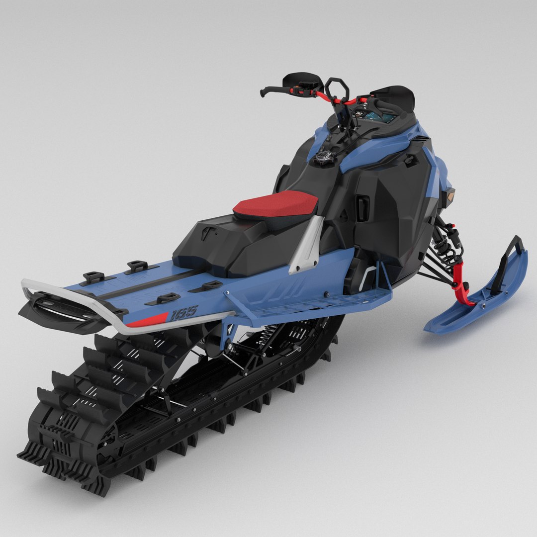 3D Model Snowmobile Ski-Doo Summit X 2025 - TurboSquid 2285201