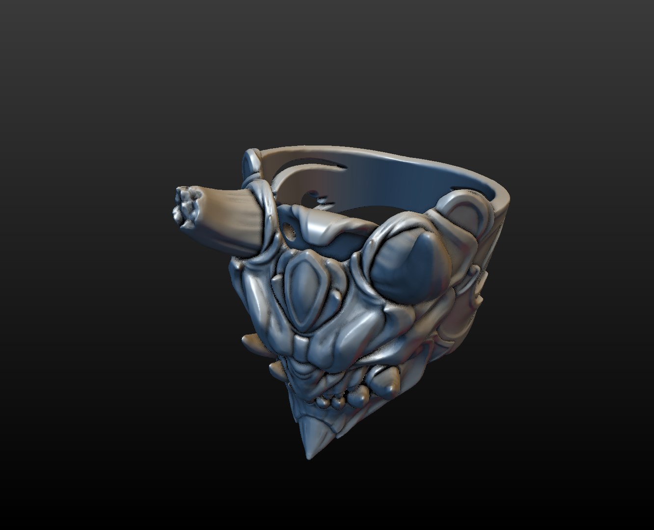 Demon Ring 2 3D Model - TurboSquid 1154204
