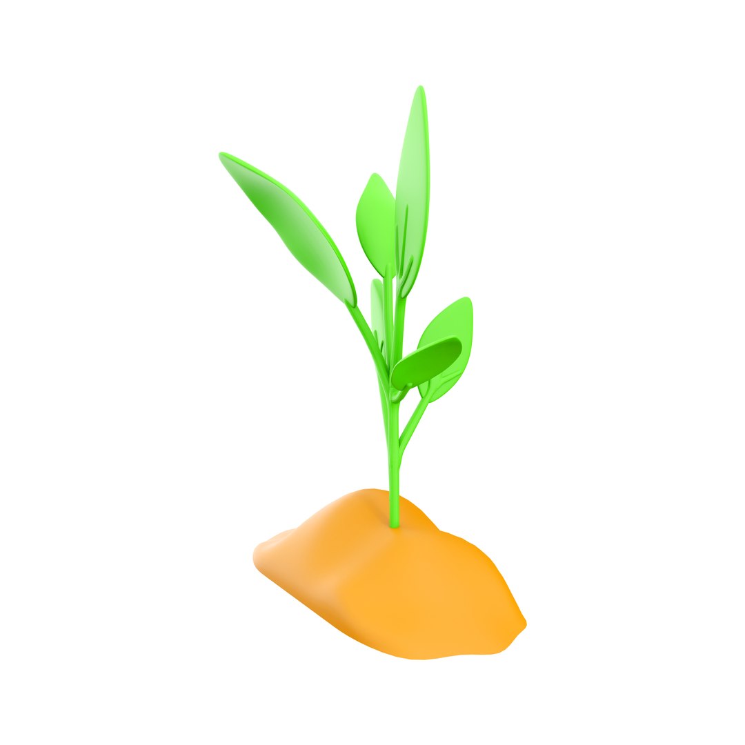 3d Plant Icon 3D Model - TurboSquid 2066428