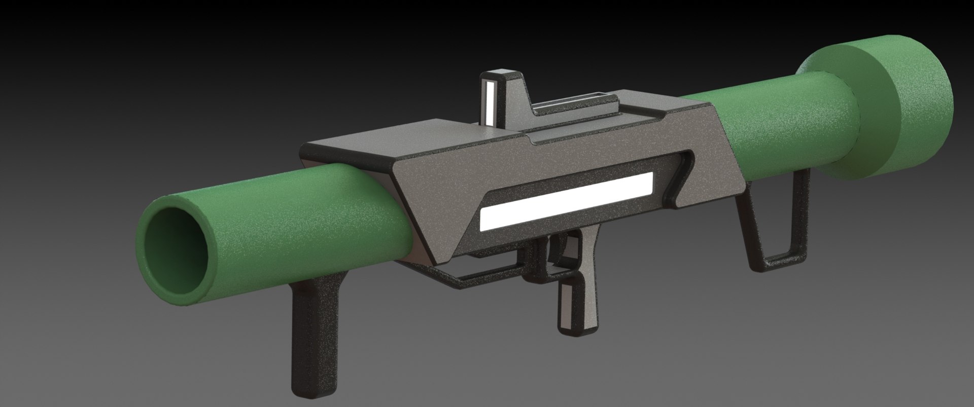 Concept Conceptual Gun 3d Max