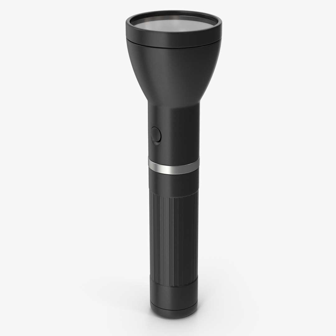 3D Flashlight model - TurboSquid 1910213