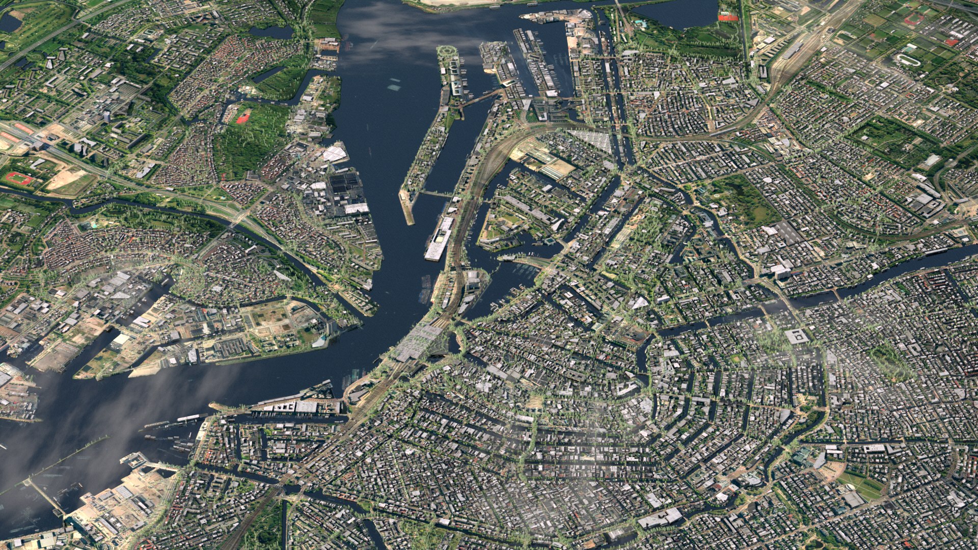 Amsterdam 3D Model - TurboSquid 1495960