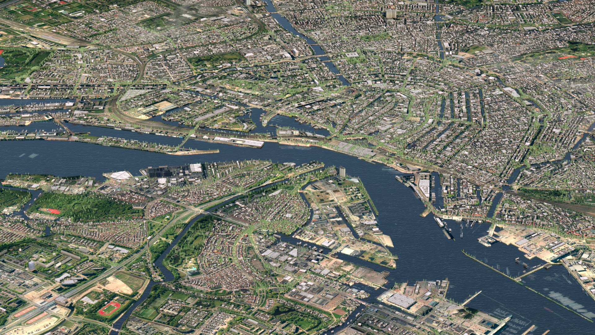 Amsterdam 3D Model - TurboSquid 1495960