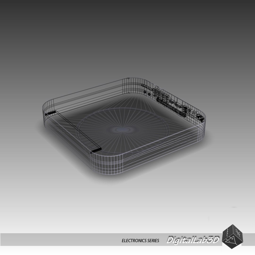 3d model mini computer