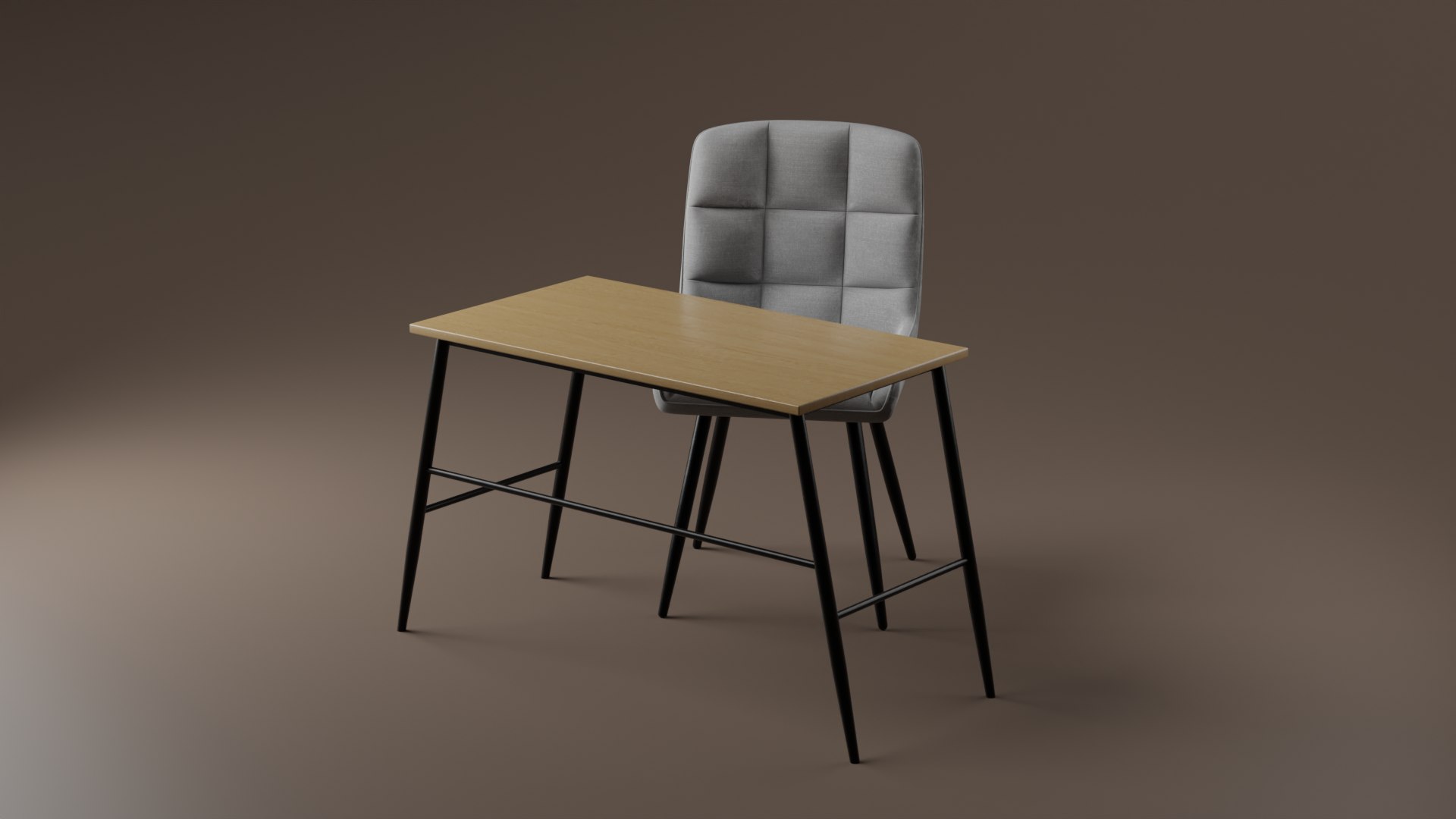 Chair Table 3D Model - TurboSquid 2072991