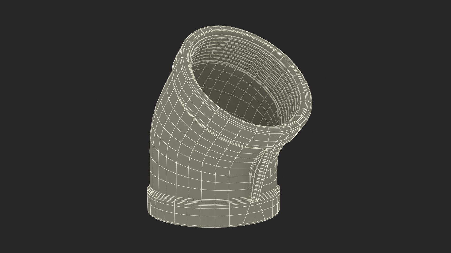 3D Model Fitting 45-Degree Elbow SS304 - TurboSquid 1942199