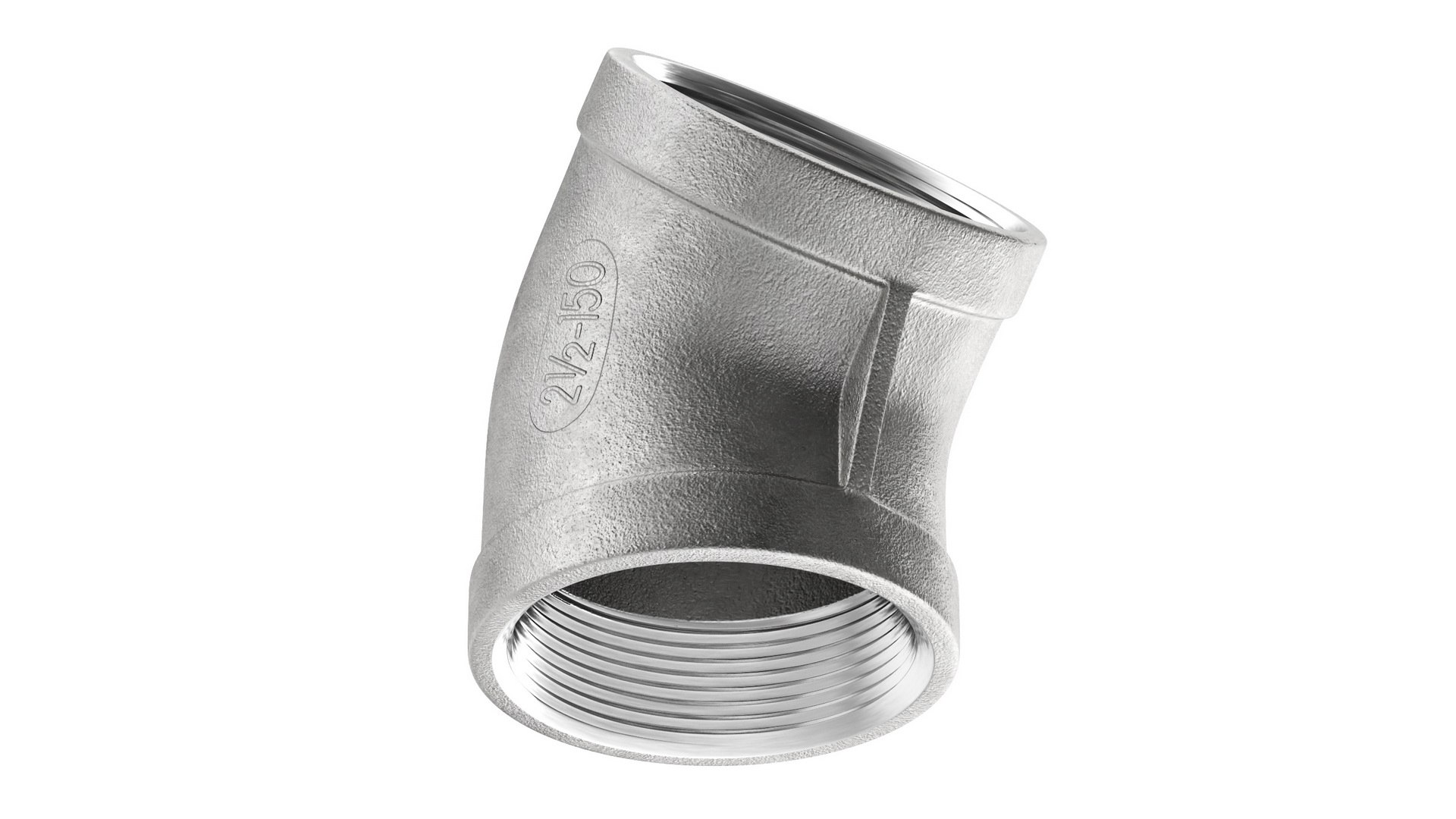 3D Model Fitting 45-Degree Elbow SS304 - TurboSquid 1942199