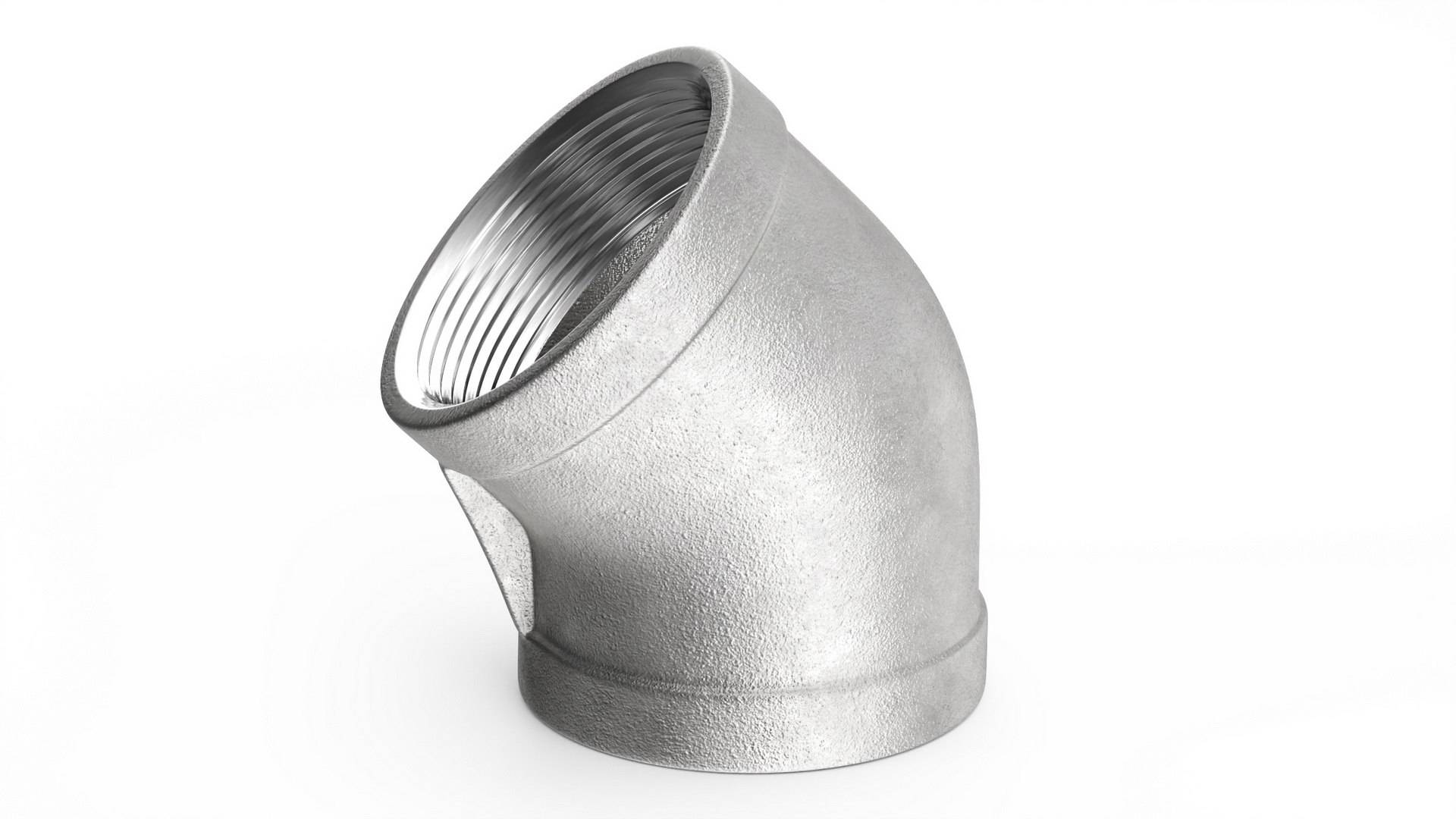 3D Model Fitting 45-Degree Elbow SS304 - TurboSquid 1942199
