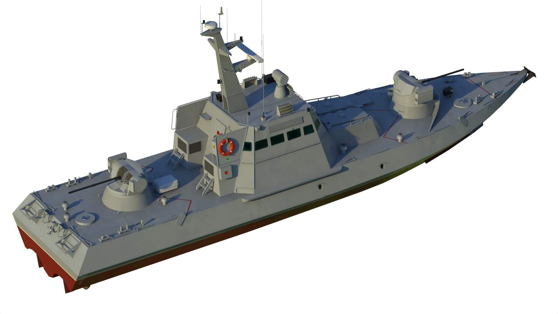 3D Model Ukrainian Gyurza M Class Artillery Boat 58155 - TurboSquid 2186736