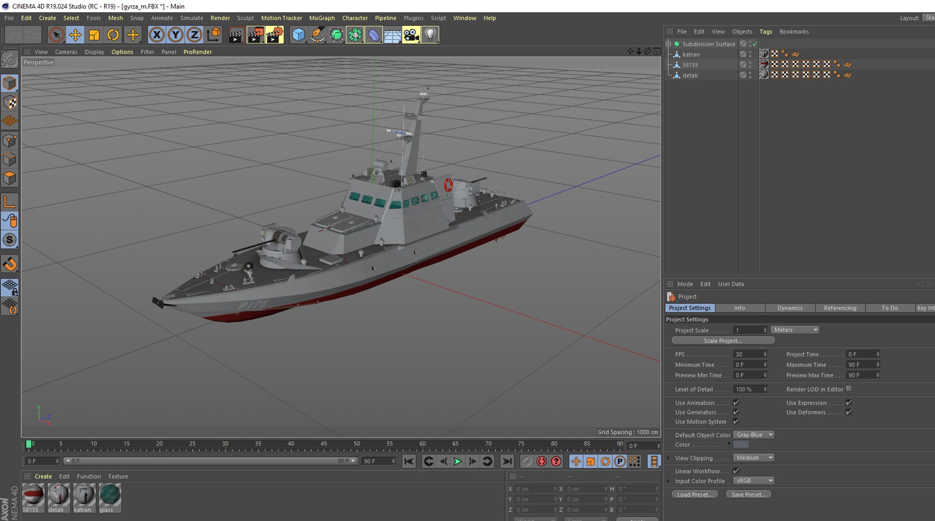 3D Model Ukrainian Gyurza M Class Artillery Boat 58155 - TurboSquid 2186736