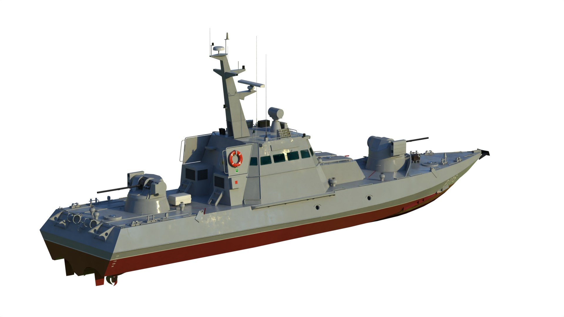 3D Model Ukrainian Gyurza M Class Artillery Boat 58155 - TurboSquid 2186736