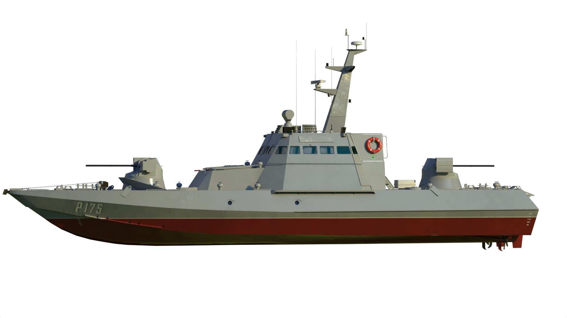 3D Model Ukrainian Gyurza M Class Artillery Boat 58155 - TurboSquid 2186736