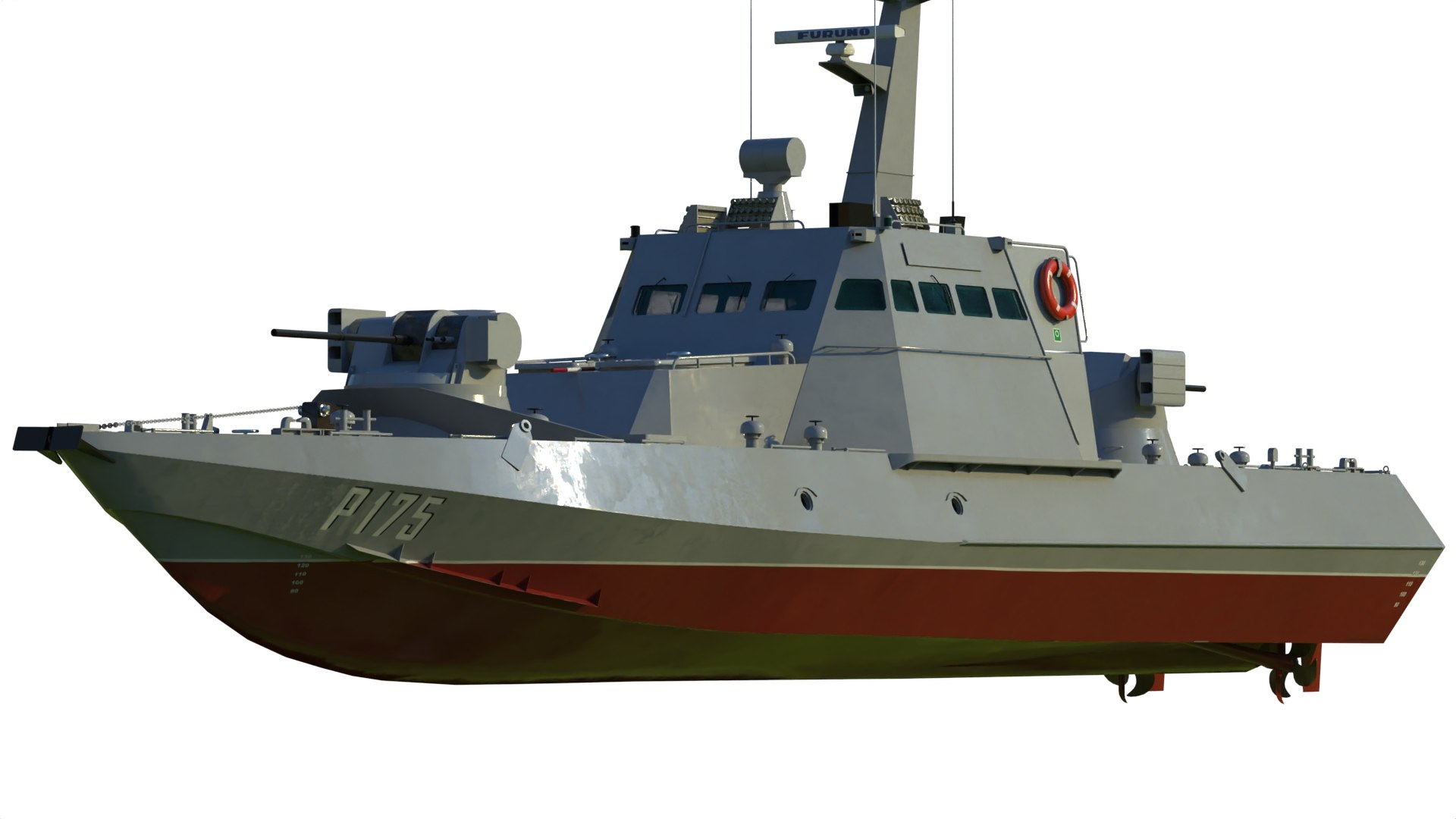 3D Model Ukrainian Gyurza M Class Artillery Boat 58155 - TurboSquid 2186736