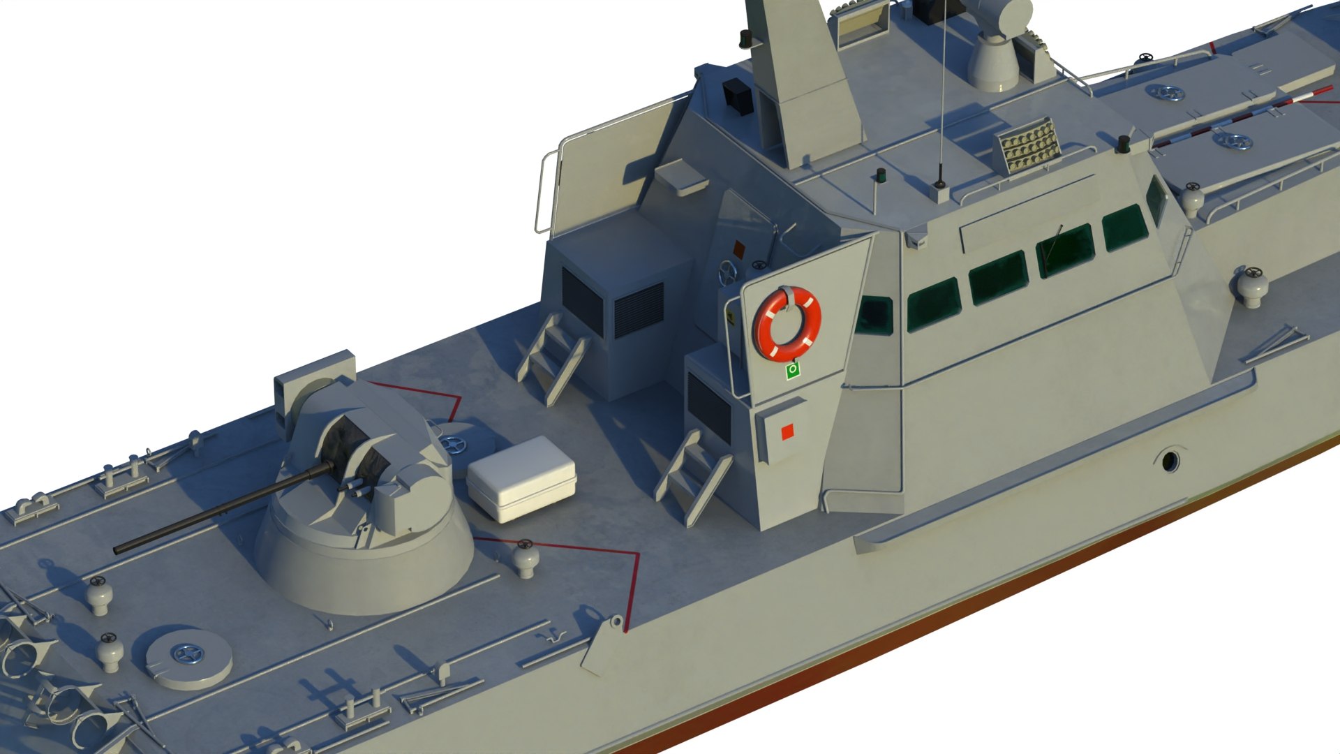 3D Model Ukrainian Gyurza M Class Artillery Boat 58155 - TurboSquid 2186736