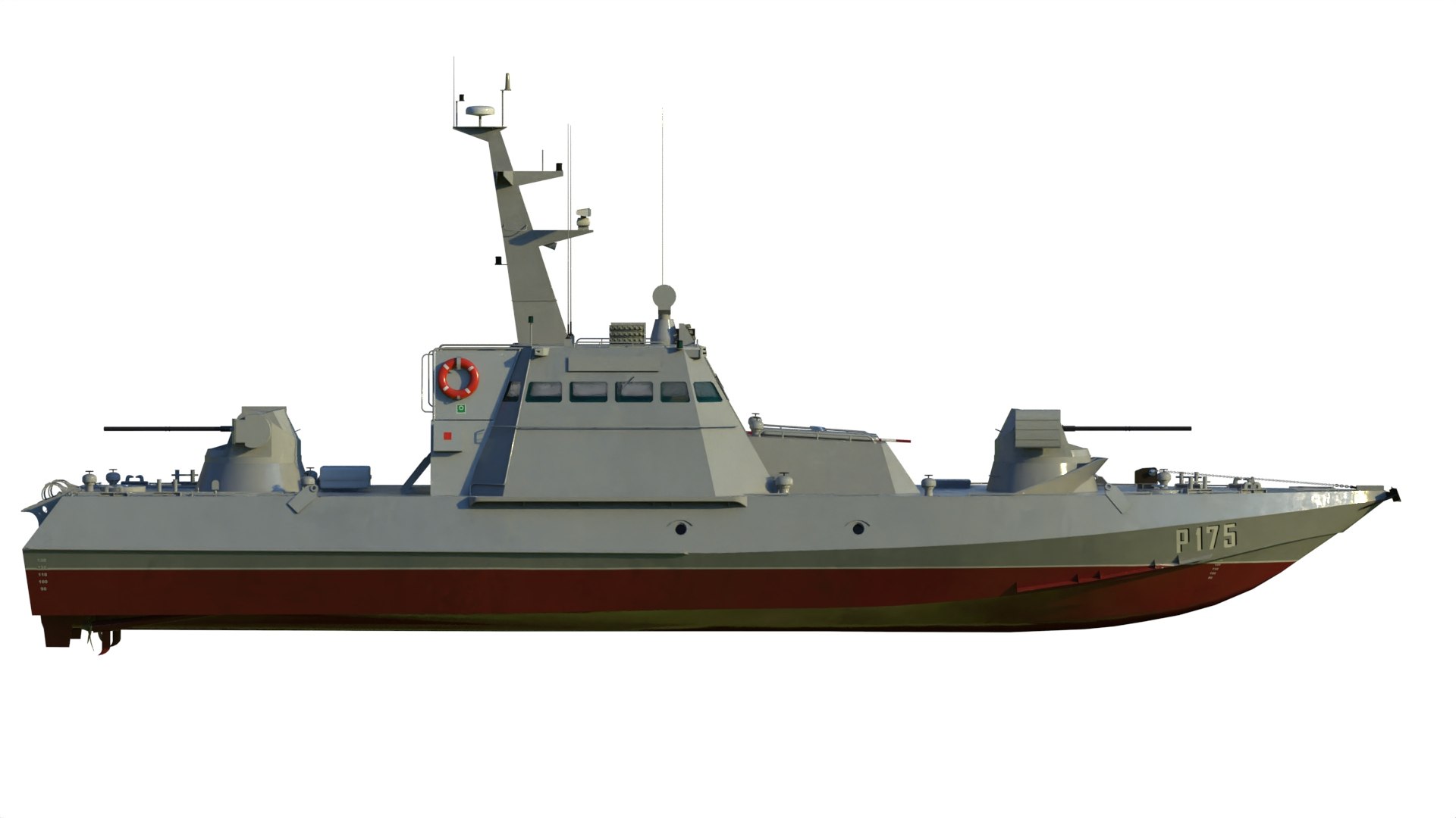 3D Model Ukrainian Gyurza M Class Artillery Boat 58155 - TurboSquid 2186736