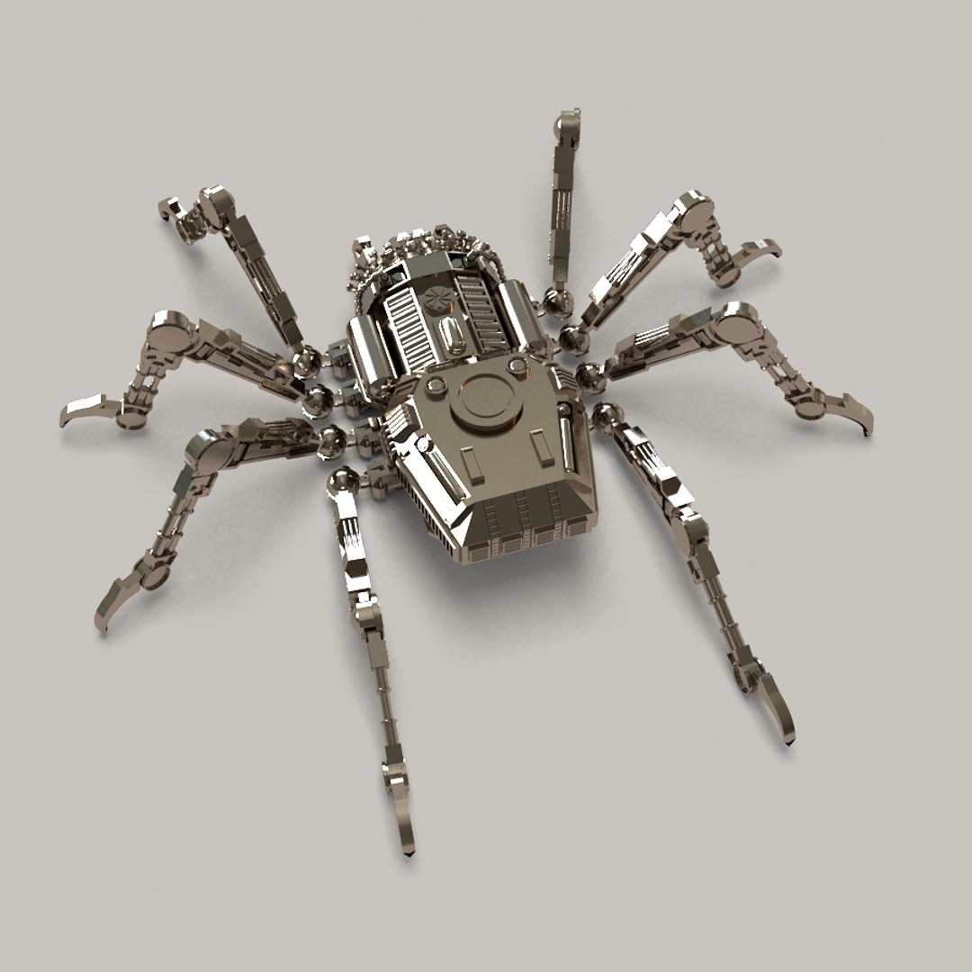Machine Spider 3d Max