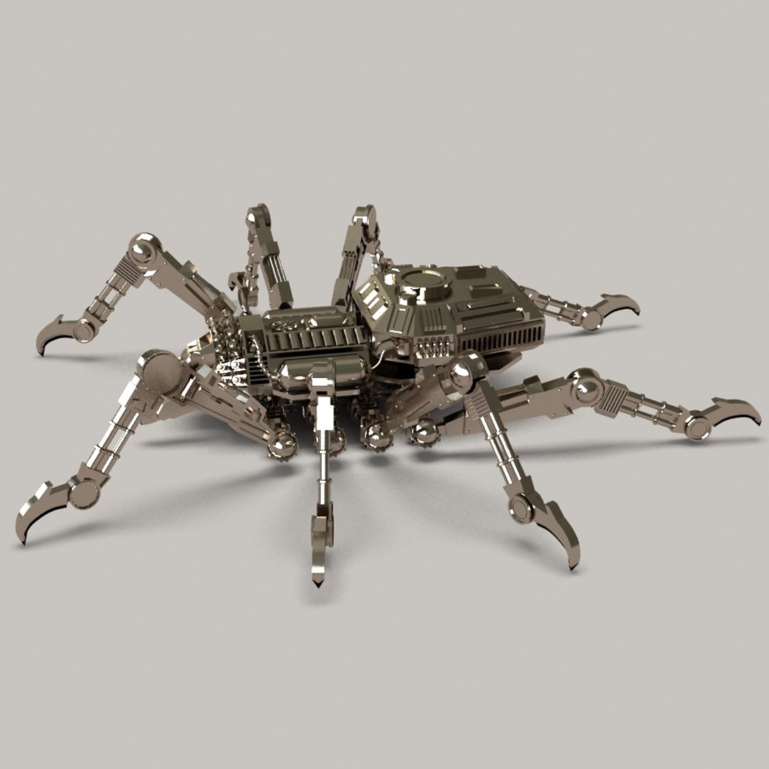 Machine Spider 3d Max