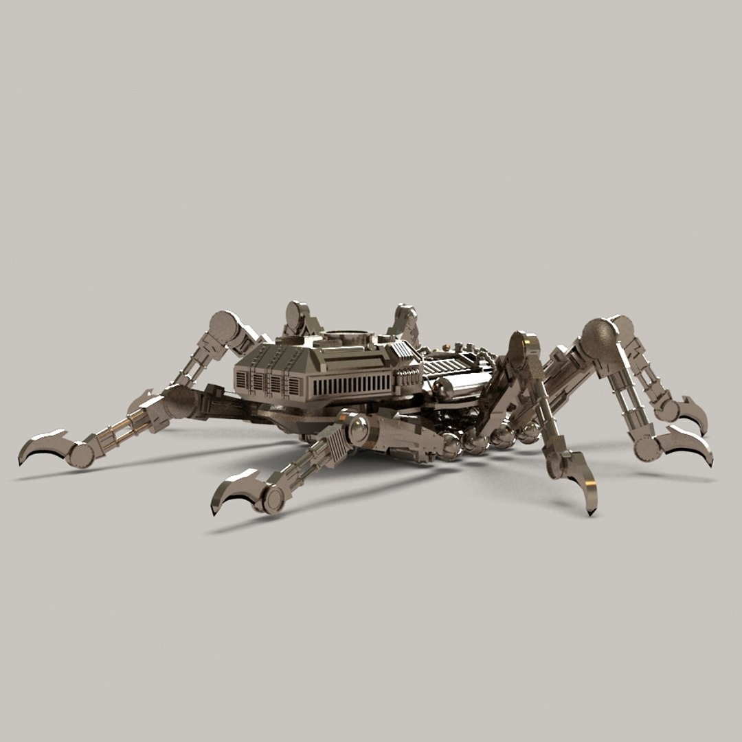 Machine Spider 3d Max