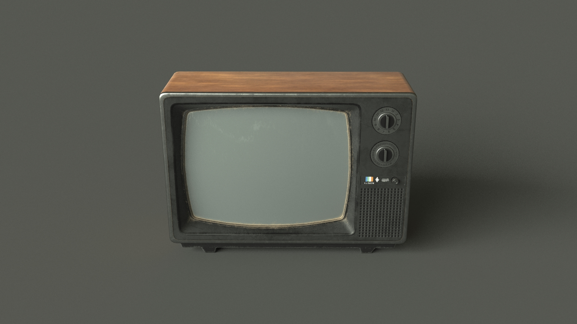 Retro Tv Model - TurboSquid 1643728