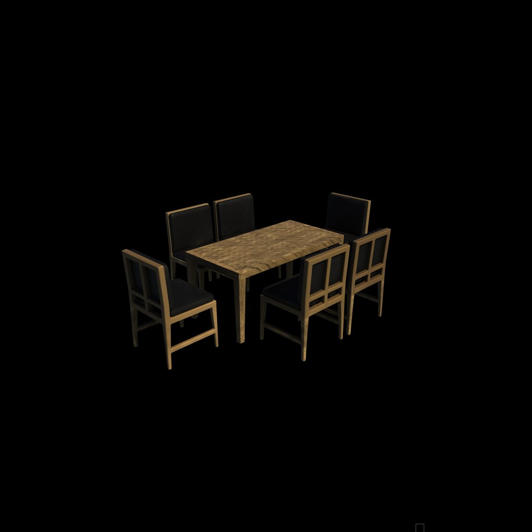 3D Model Outdoor Dining Table 3D Model - TurboSquid 2531789