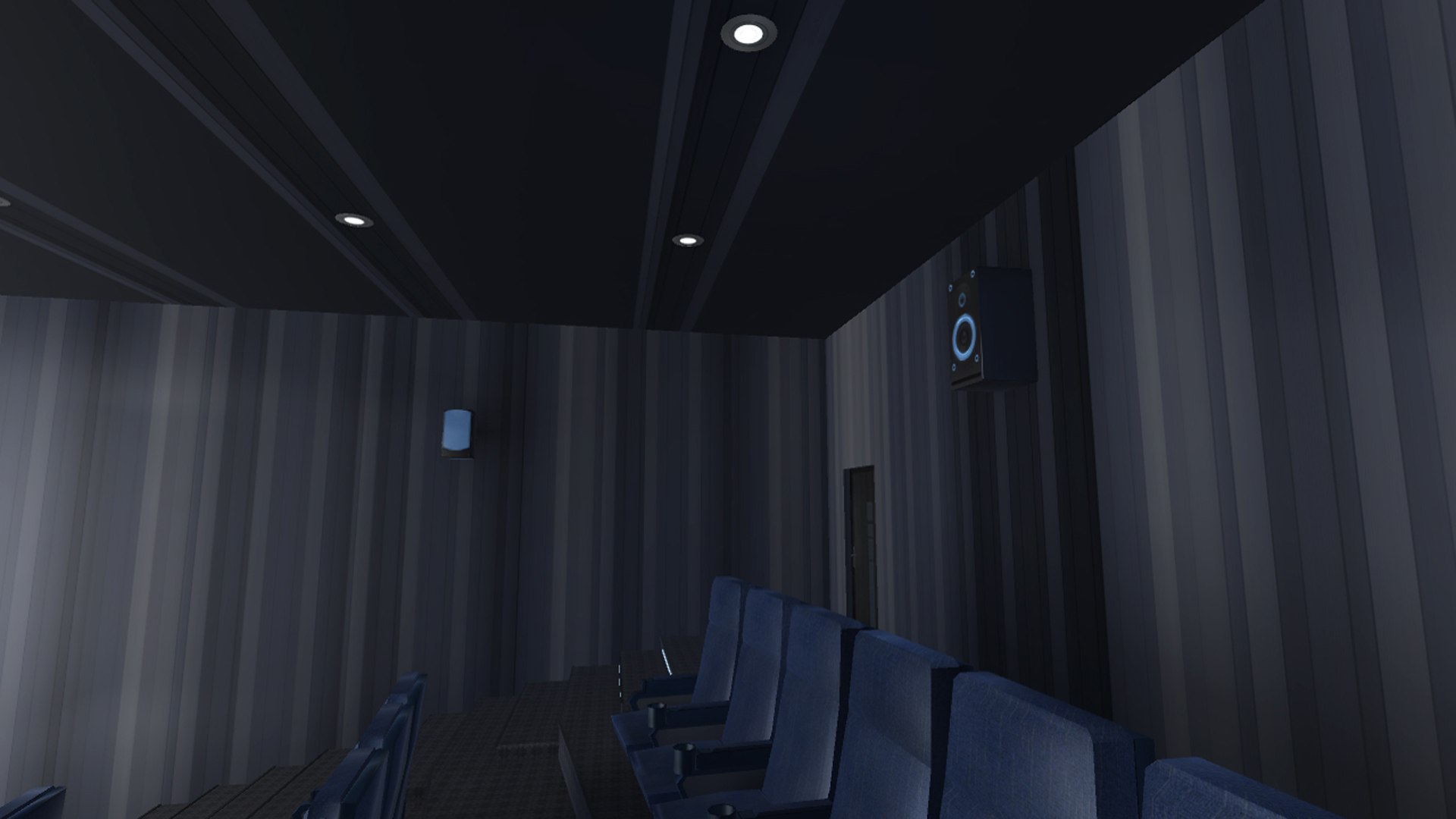 Modern Cinema Hall 08 Model - TurboSquid 1757354