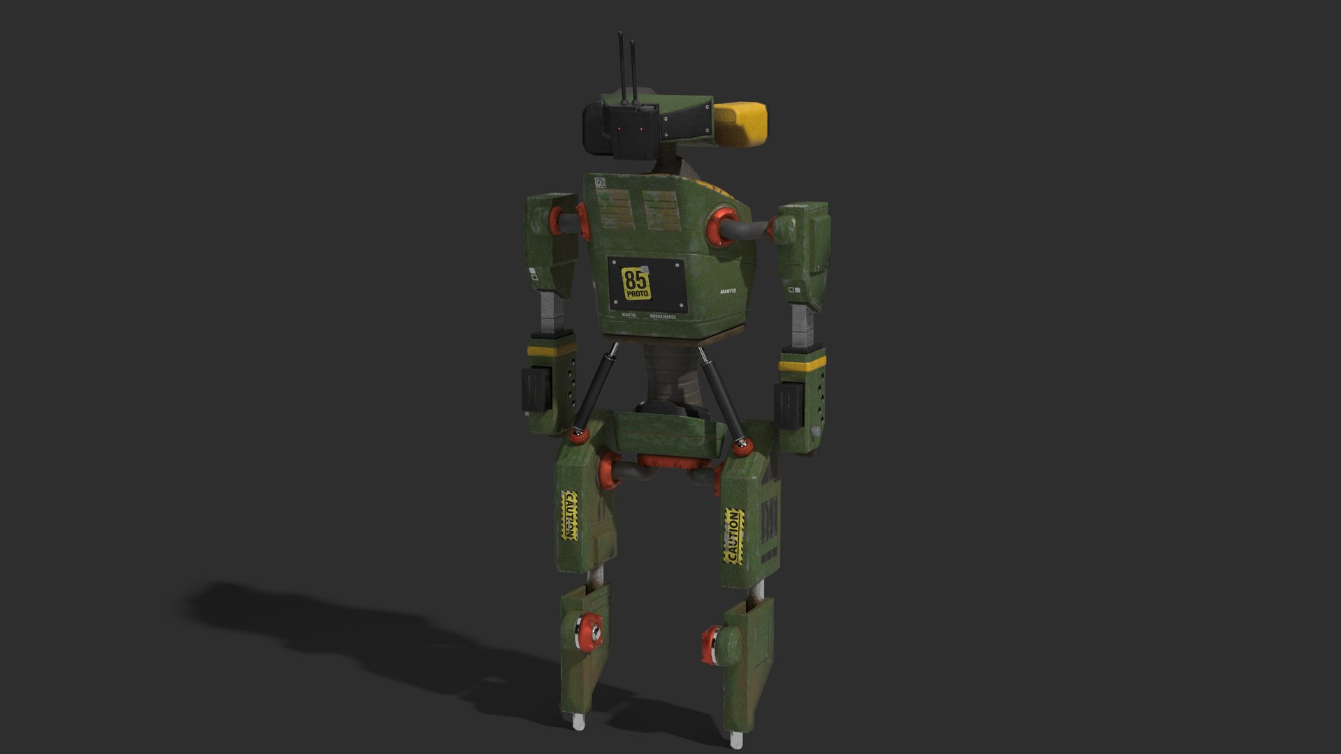 Juggernaut Humanoid Robot - Game Ready Model - TurboSquid 2165156