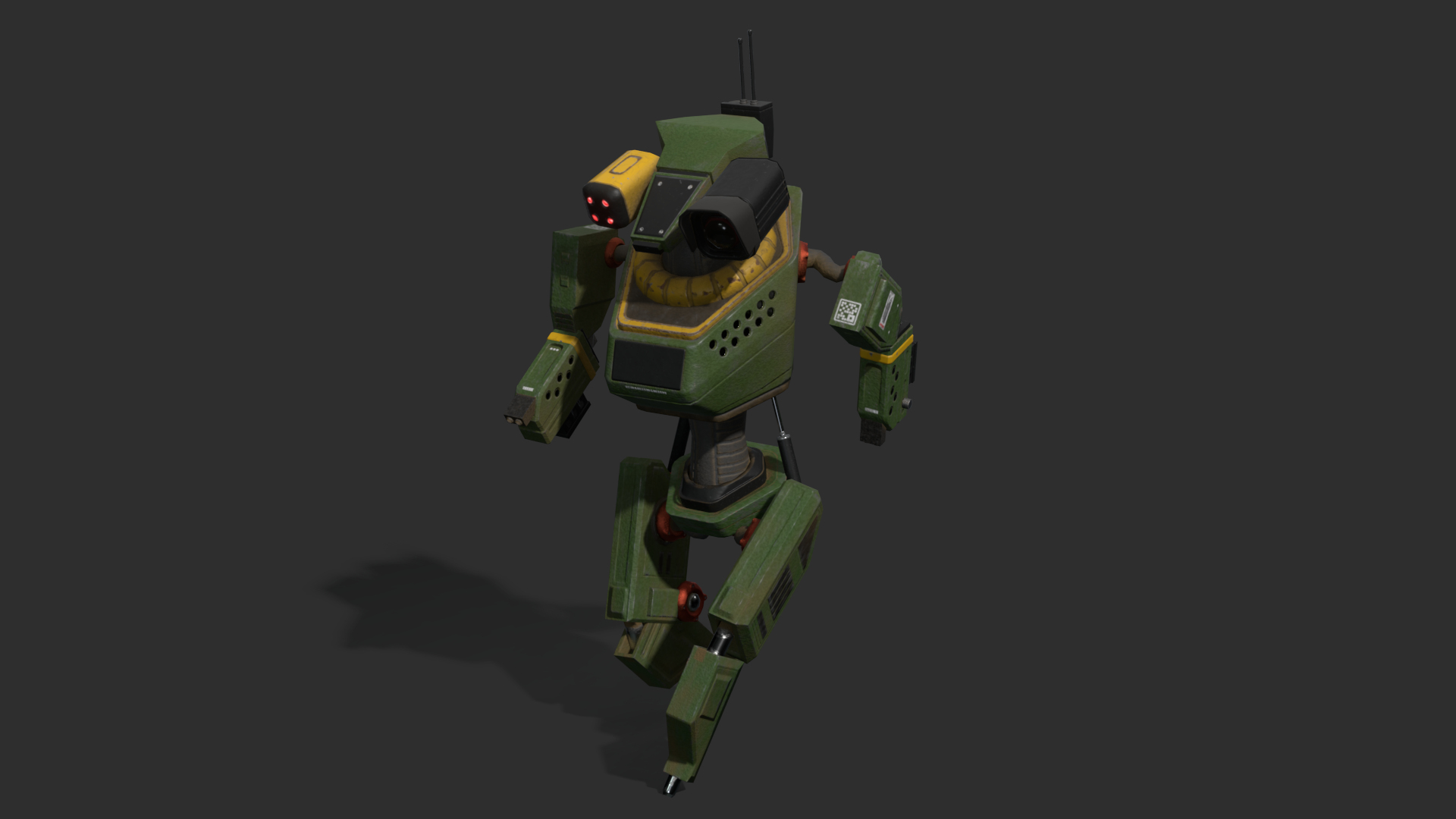 Juggernaut Humanoid Robot - Game Ready Model - TurboSquid 2165156