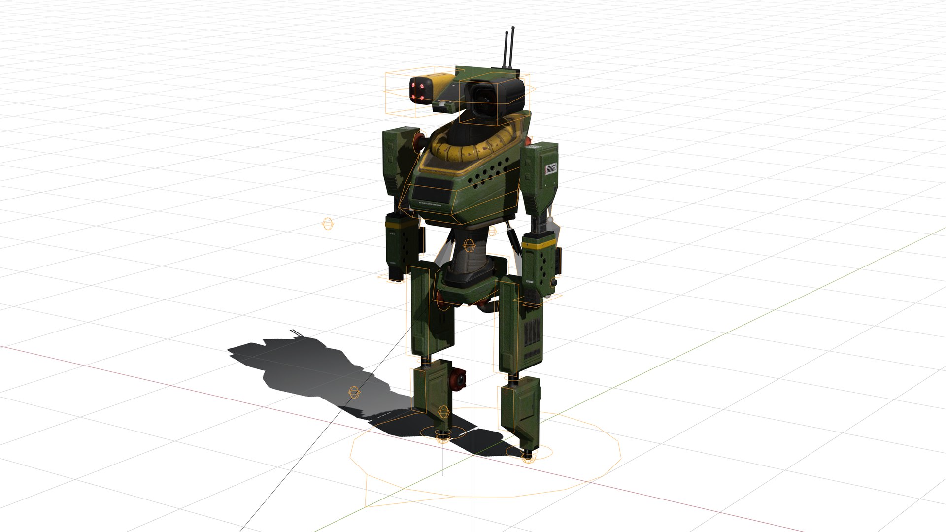 Juggernaut Humanoid Robot - Game Ready Model - TurboSquid 2165156