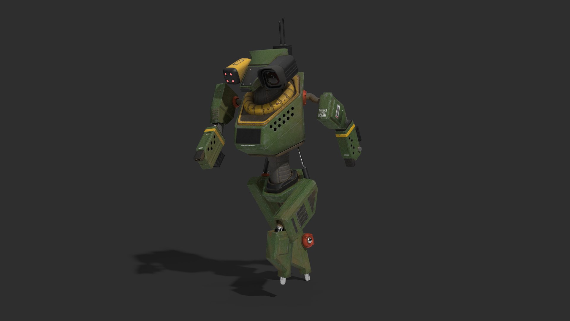 Juggernaut Humanoid Robot - Game Ready Model - TurboSquid 2165156
