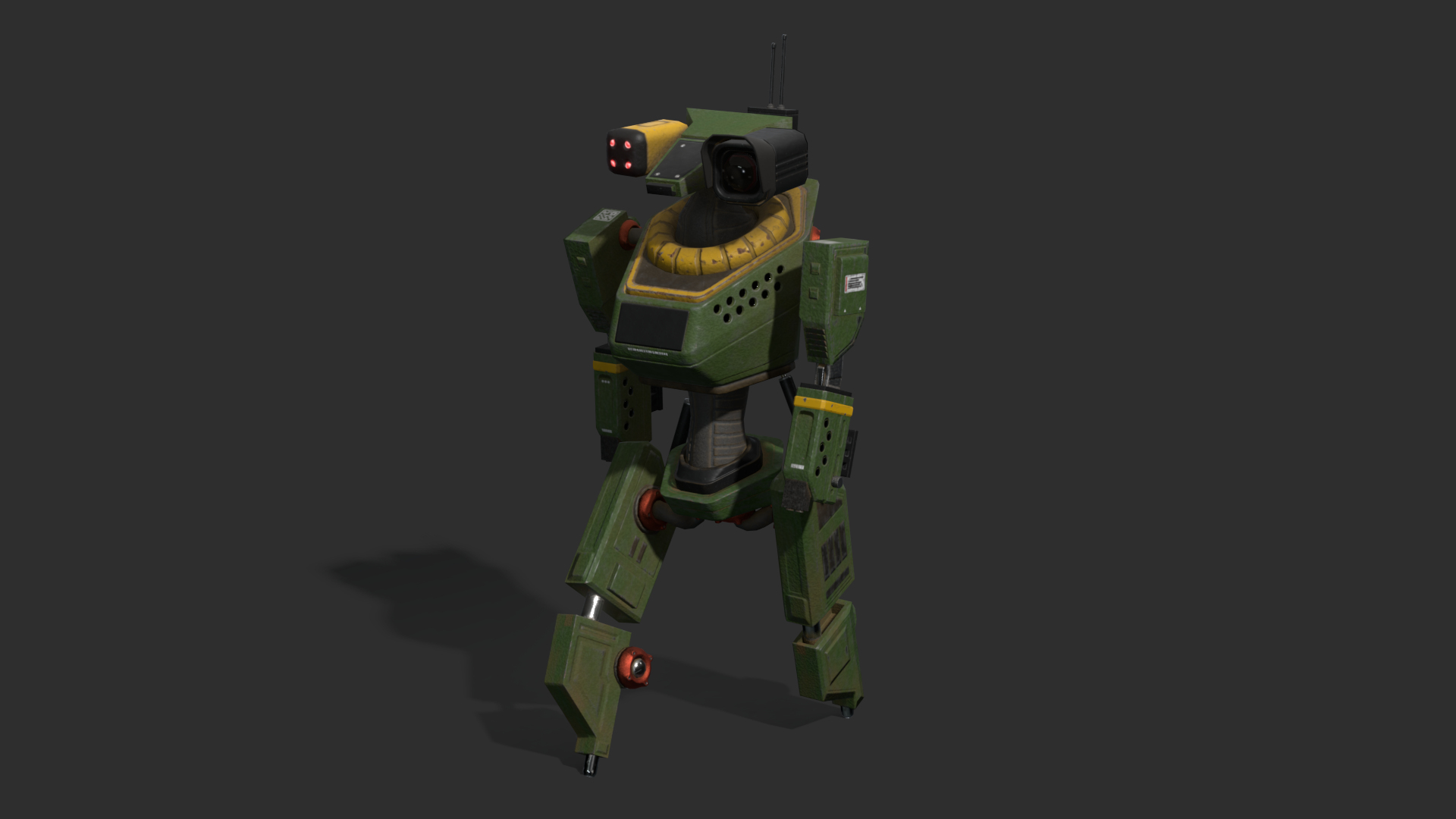 Juggernaut Humanoid Robot - Game Ready Model - TurboSquid 2165156