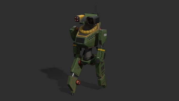 modelo 3d Robot humanoide Juggernaut - Juego listo - TurboSquid 2165156
