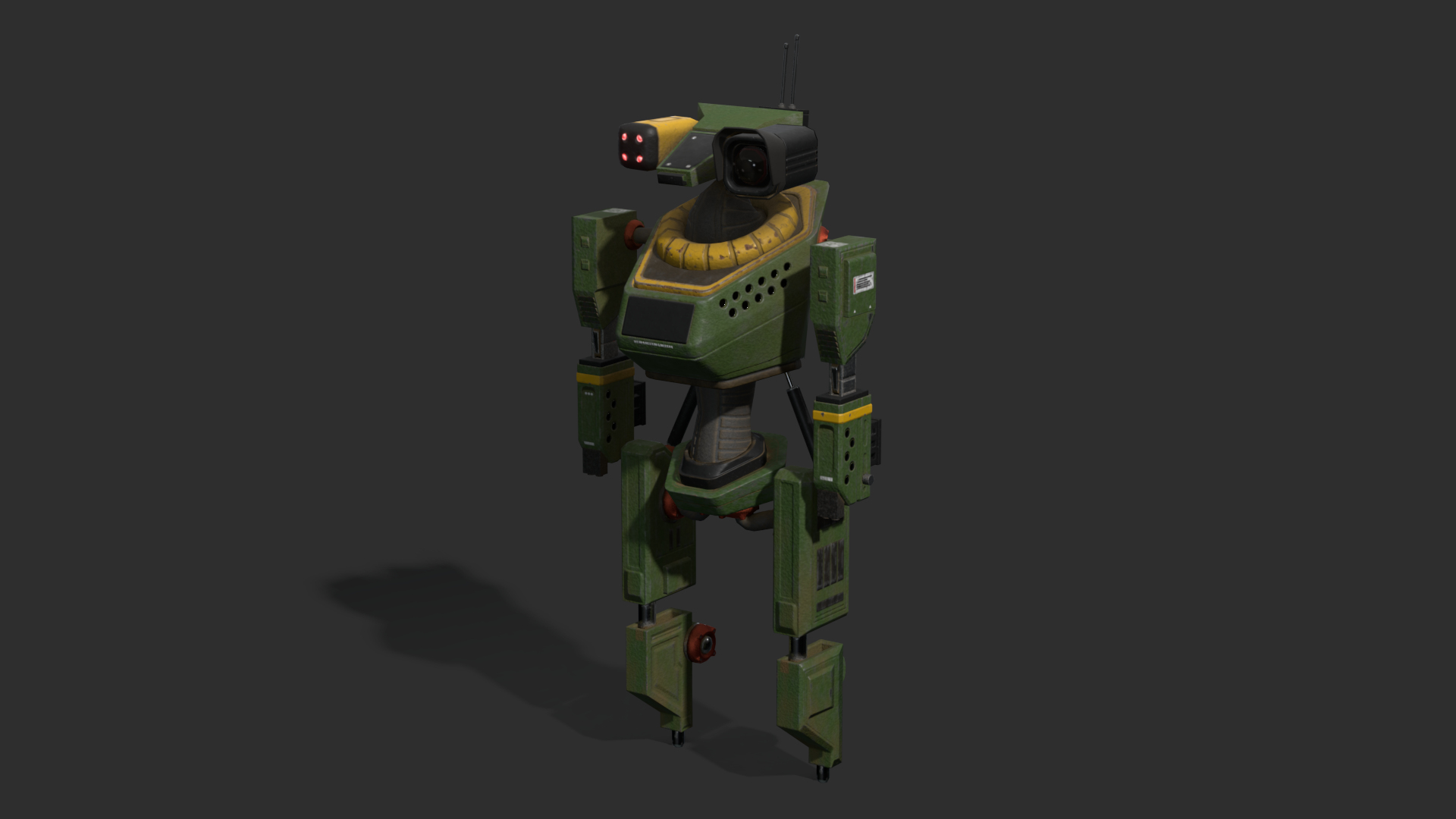 Juggernaut Humanoid Robot - Game Ready Model - TurboSquid 2165156