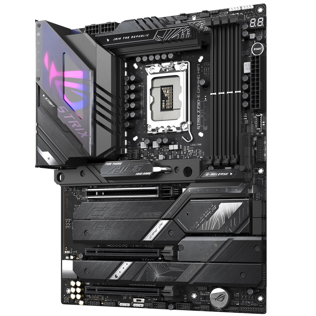 3D Asus ROG Strix Z790E - TurboSquid 2003019