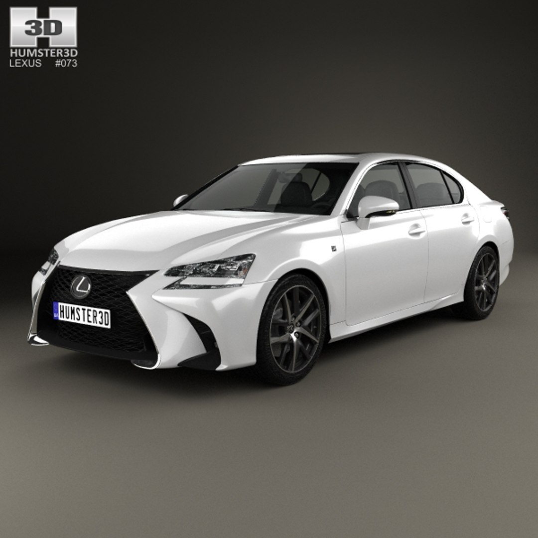Lexus Gs F 3D Model - TurboSquid 1238979