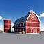 3d Model Farm Stack Realistic